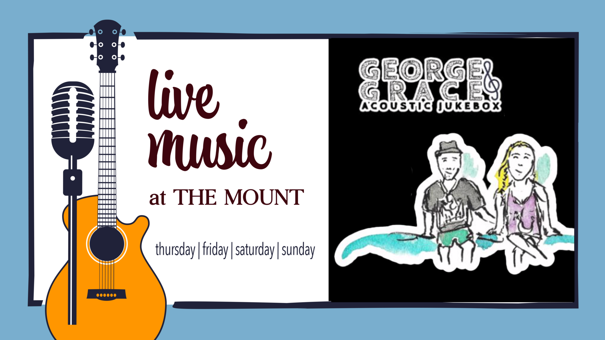 Thirsty Thursday & George and Gracie’s Acoustic Jukebox - Mount Palomar ...